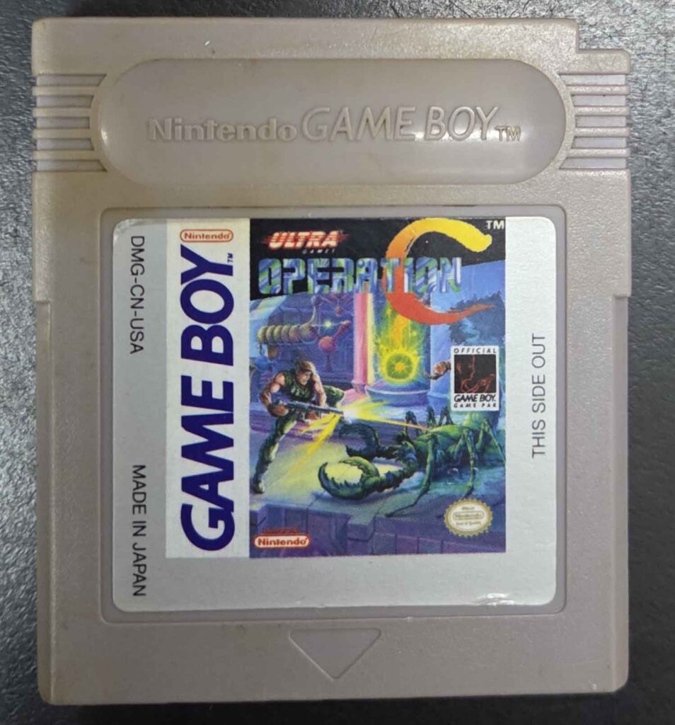 Operation C Contra | Game Boy – Museum Games